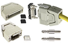 D-Sub Push-Pull Hoods - HARTING | DigiKey